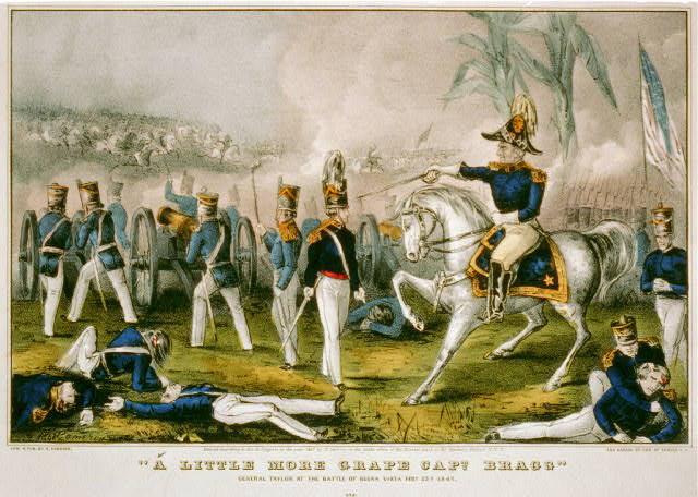 General Zachary Taylor at the Battle of Buena Vista - White House ...