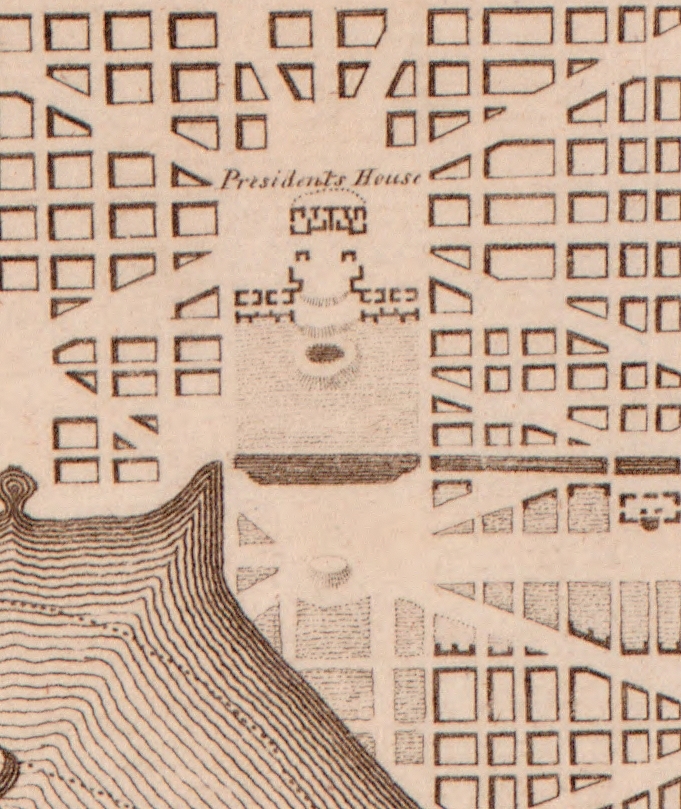 1792 official plan for Washington, D.C. - White House Historical ...