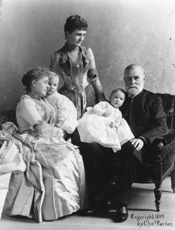 Four Generations of President Benjamin Harrison's Family - White House ...
