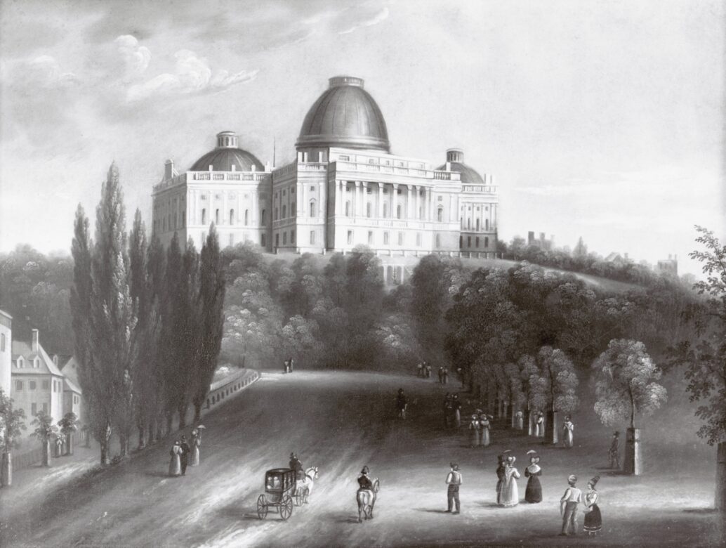 U.S. Capitol circa 1836 - White House Historical Association