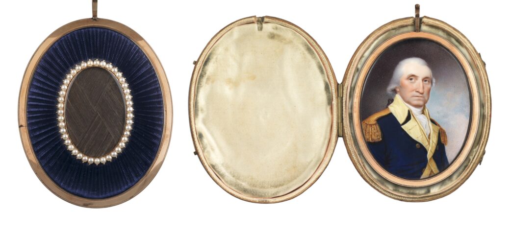 The Washington Collection: Portrait Miniature of George Washington ...