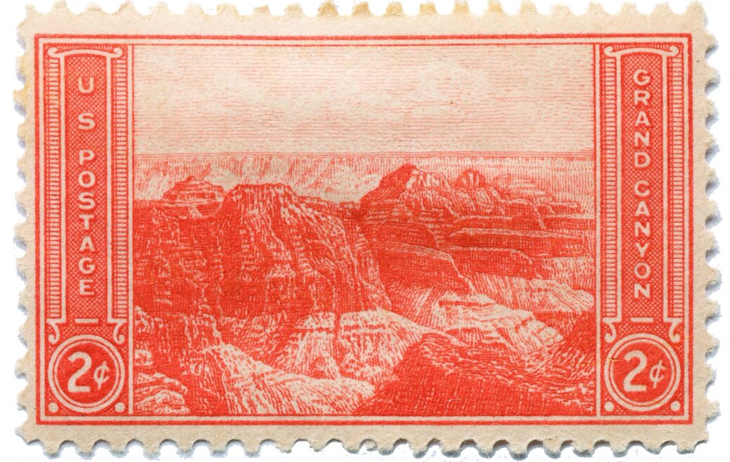 Stamps, Parks, and a President: Grand Canyon Stamp - White House ...