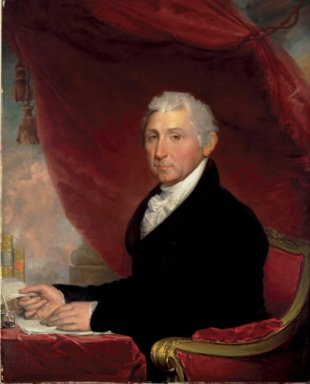 Adrian Lamb Portrait of James Monroe - White House Historical Association