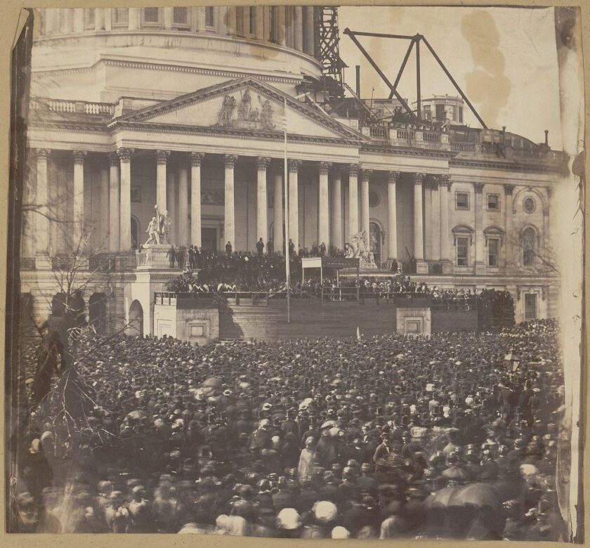 Inauguration of 1861: Abraham Lincoln Sworn into Office - Photo 1 ...