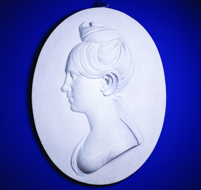 Bas Relief of Maria Monroe - White House Historical Association