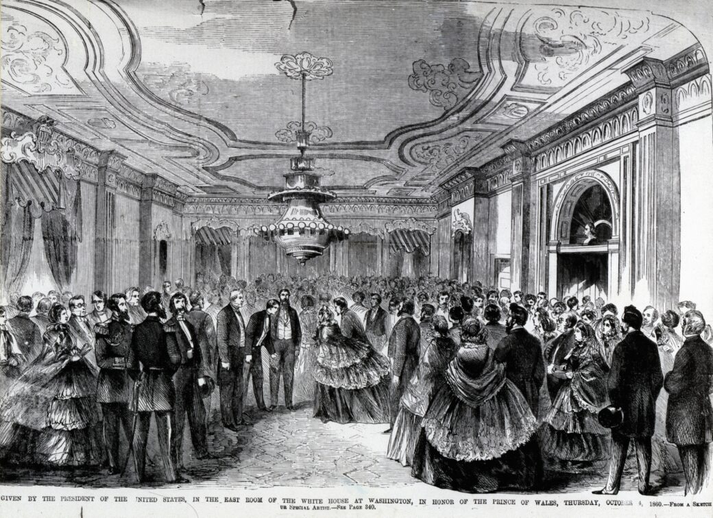 President Buchanan Greets a Guest of State - White House Historical ...