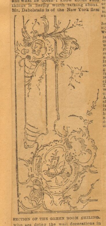 Caroline Harrison's 1891 Music Room - White House Historical Association