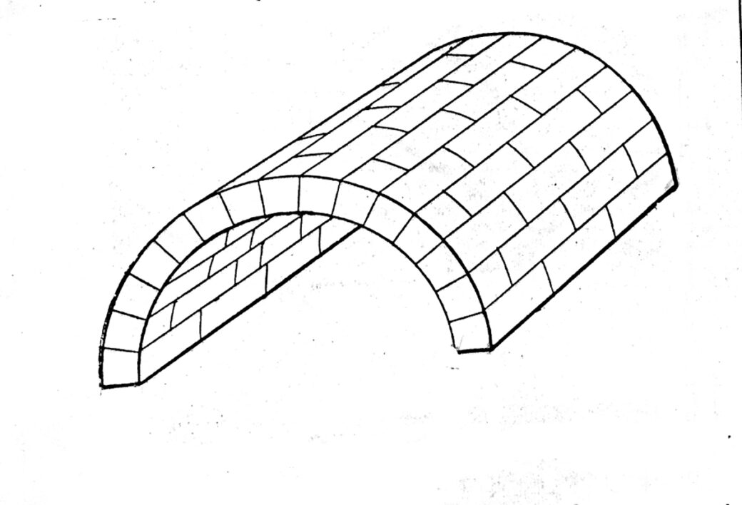 Diagram of a barrel vault (White House History 29) - White House ...
