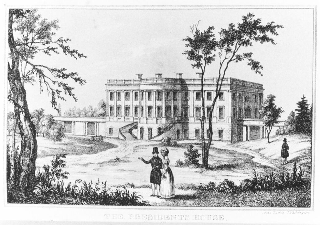 The White House in 1840 - White House Historical Association