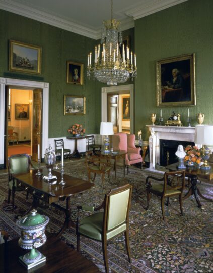 Caroline Harrison's 1891 Music Room - White House Historical Association