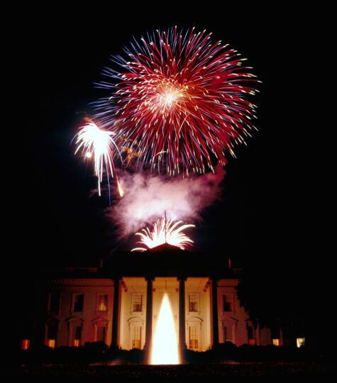 1966 Fireworks - White House Historical Association
