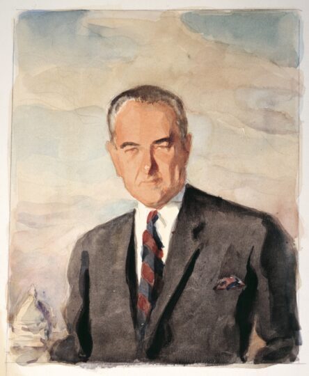 Lyndon B Johnson Portrait - White House Historical Association