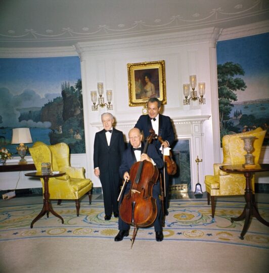 Distinguished Cellists in the White House - White House Historical ...