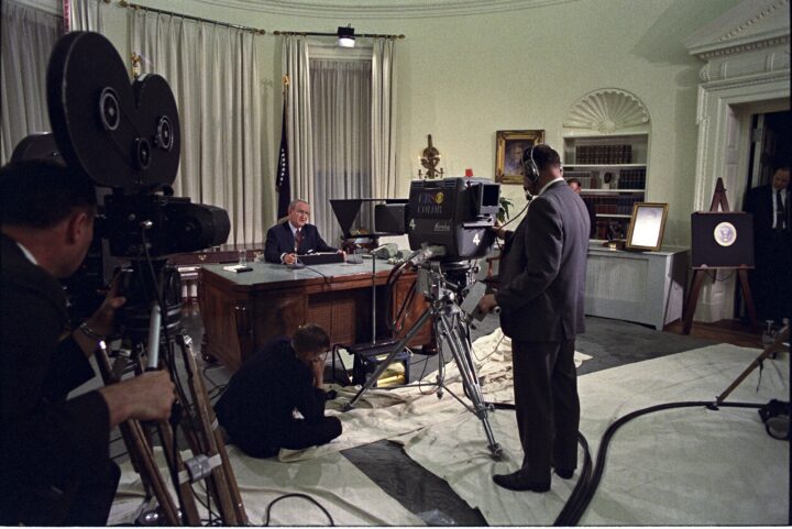 President Lyndon B. Johnson Addresses the Nation - White House ...