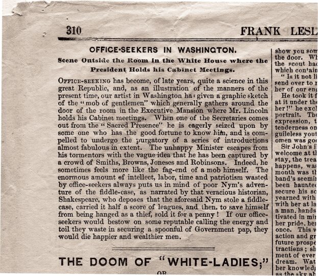 Abraham Lincoln's White House - White House Historical Association