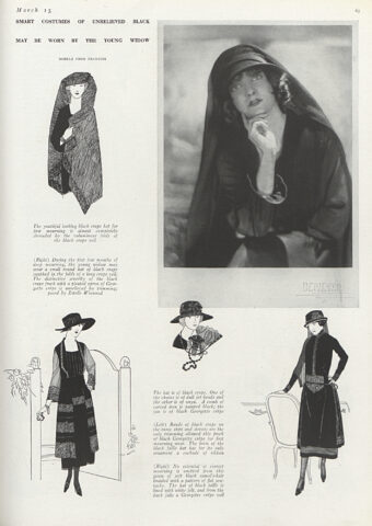 “Fashion: Correct and Becoming Mourning” - White House Historical ...