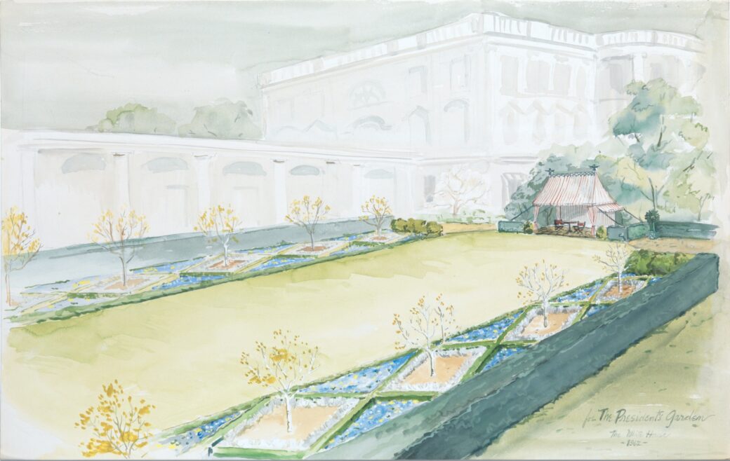 The President's Garden - White House Historical Association