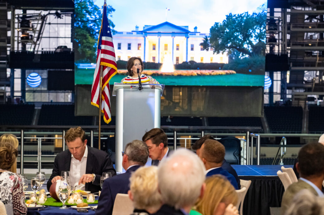 Presidential Sites Summit 2022: Anita McBride at AT&T Stadium - White ...
