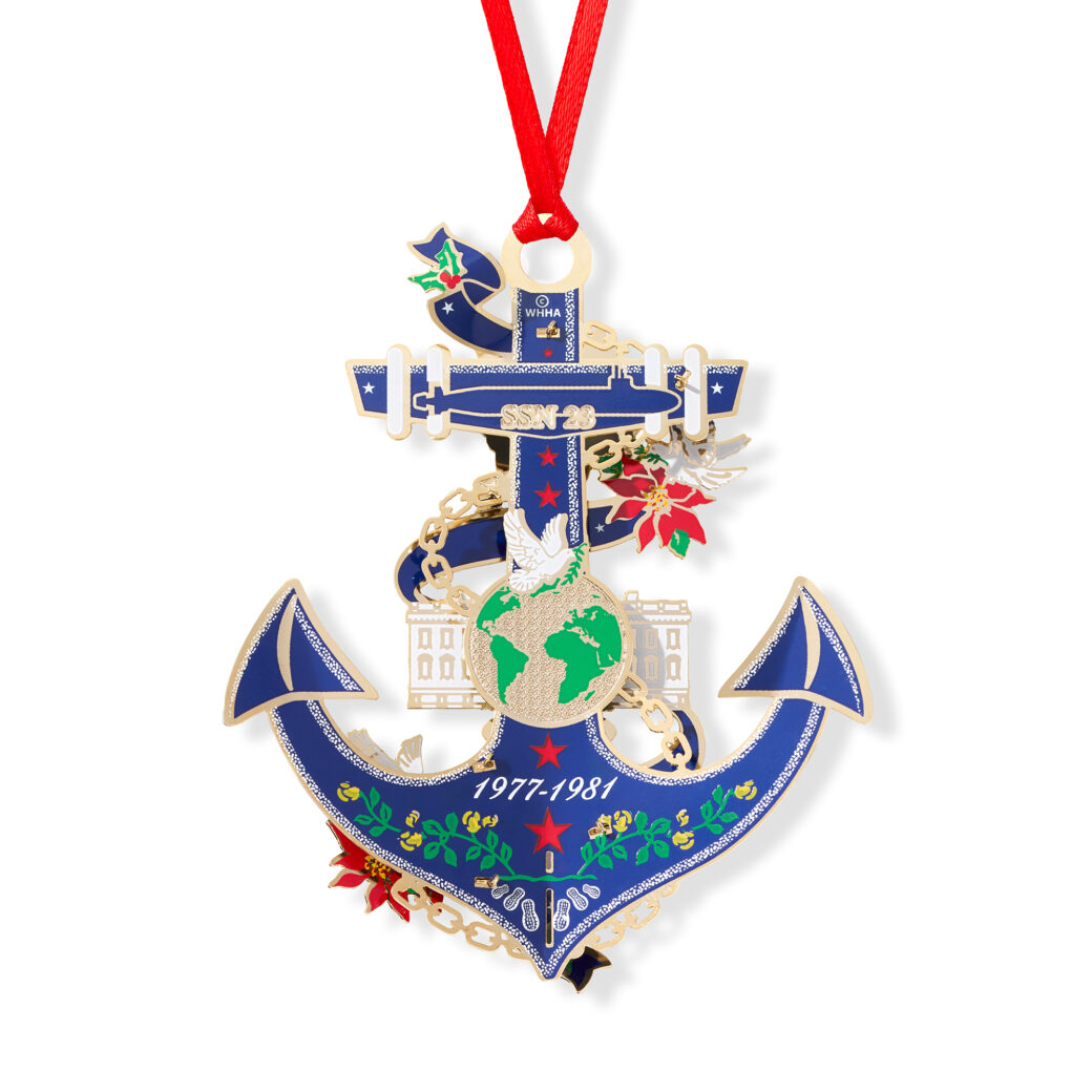 The Official 2024 White House Christmas Ornament Back - White House ...