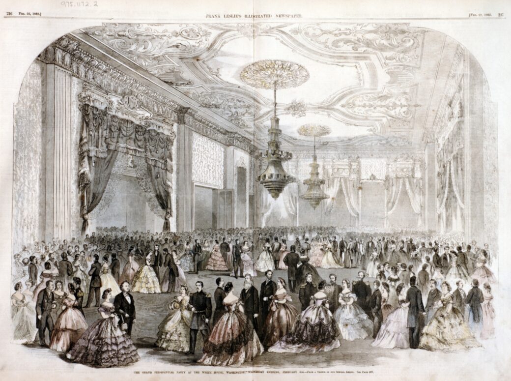 The Grand Presidential Party at the White House, Washington—Wednesday ...