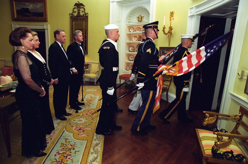 Canadian State Visits: President and Mrs. Clinton and Prime Minister ...