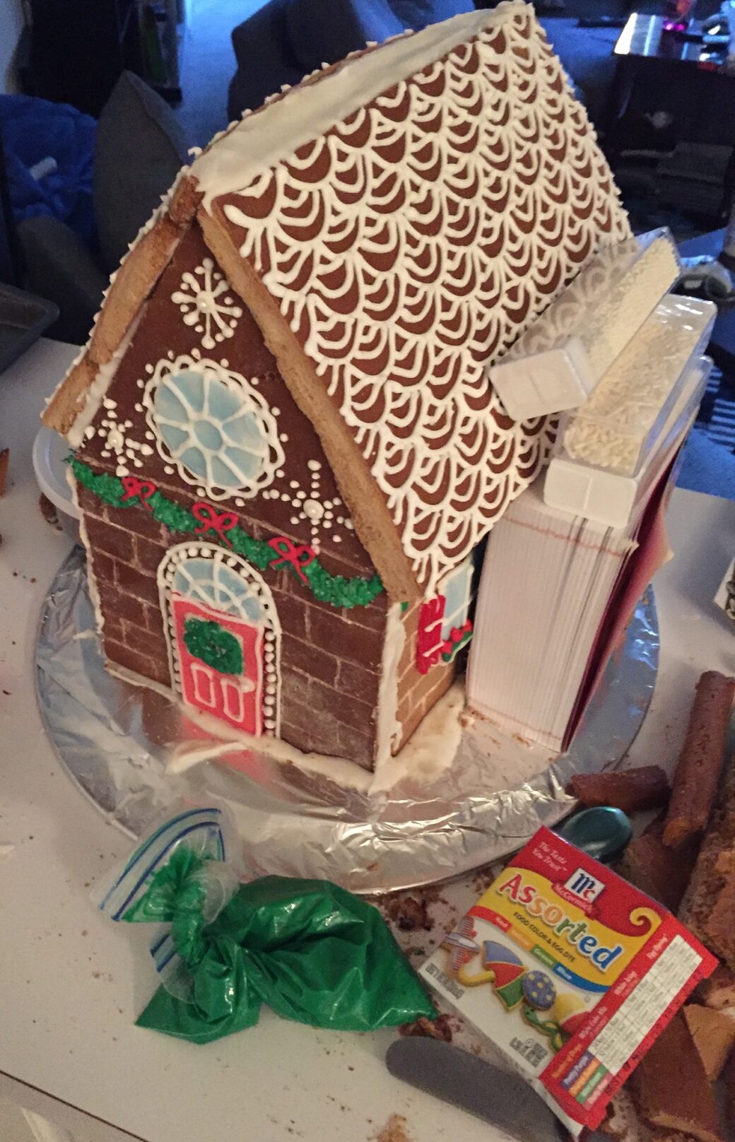 How to Make Your Own Gingerbread Cottage - Photo 7 - White House ...