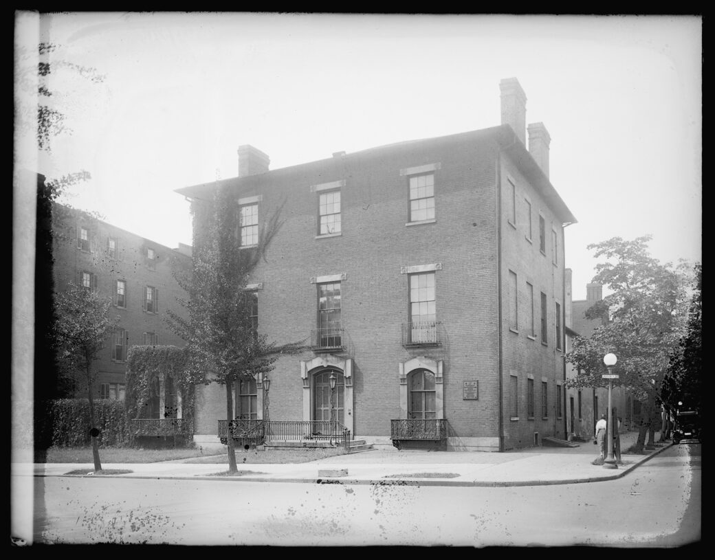 Decatur House circa 1921 - White House Historical Association
