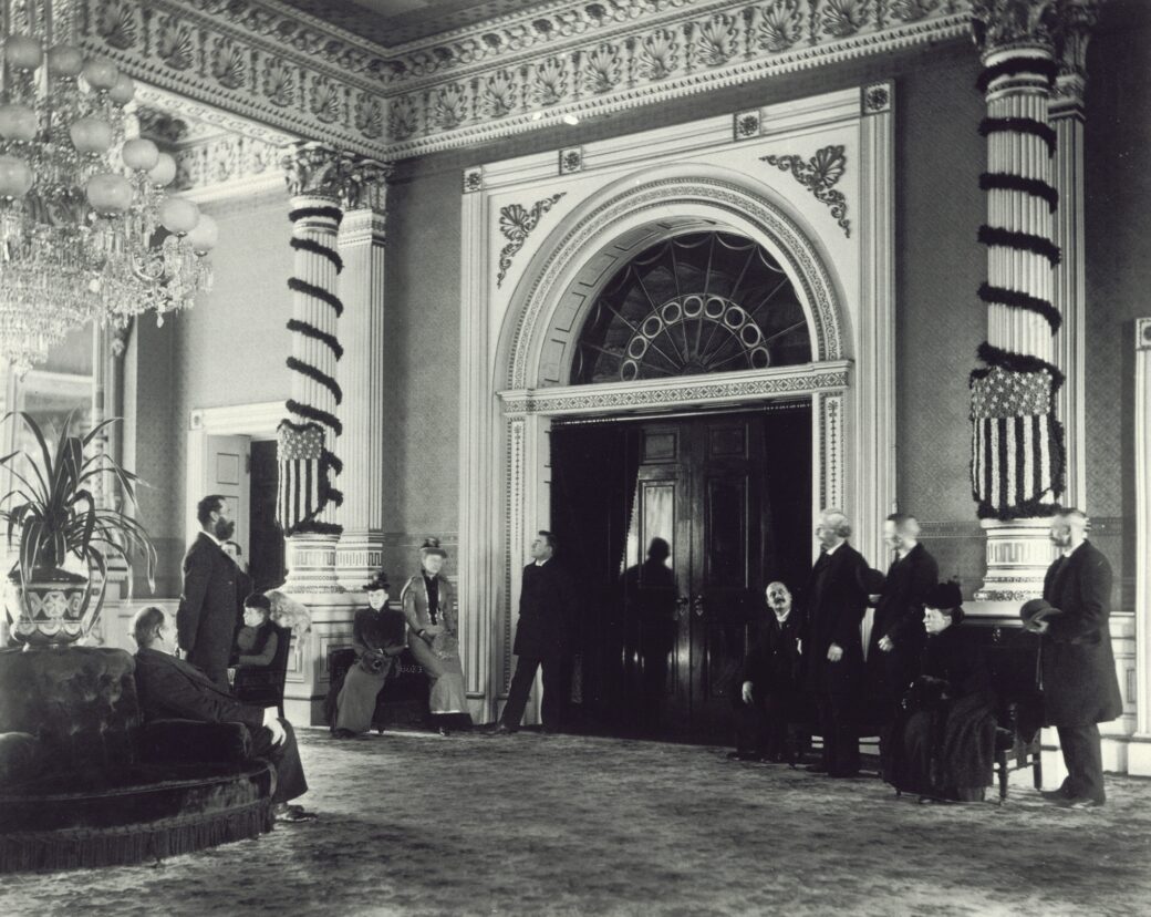 Visitors Tour the White House, 1890s - White House Historical Association