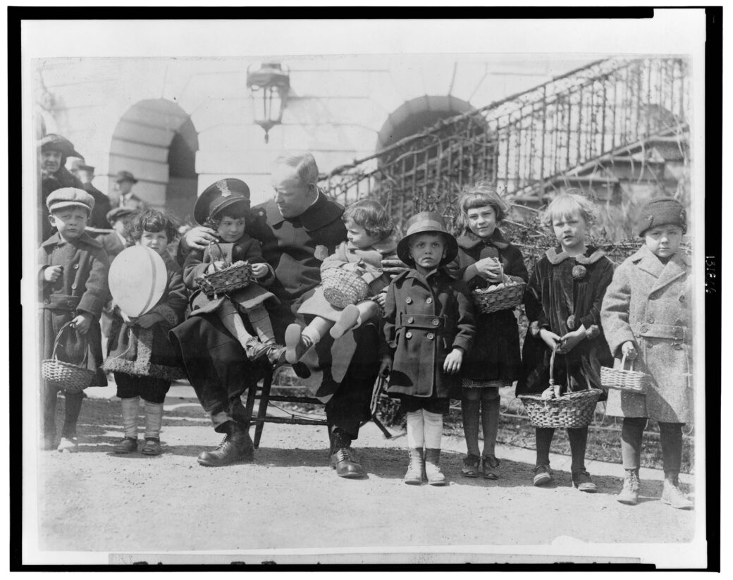 National Photo Company: Policeman with Children - White House ...