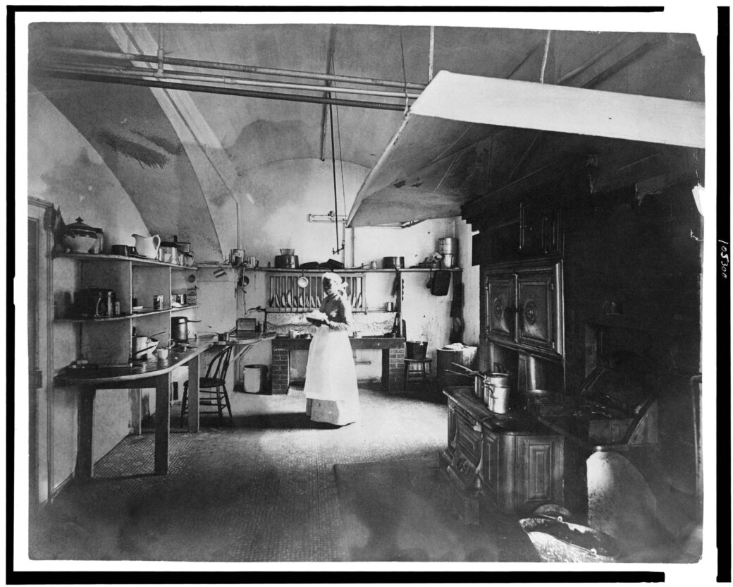 Frances Benjamin Johnston: The Old Kitchen - White House Historical ...