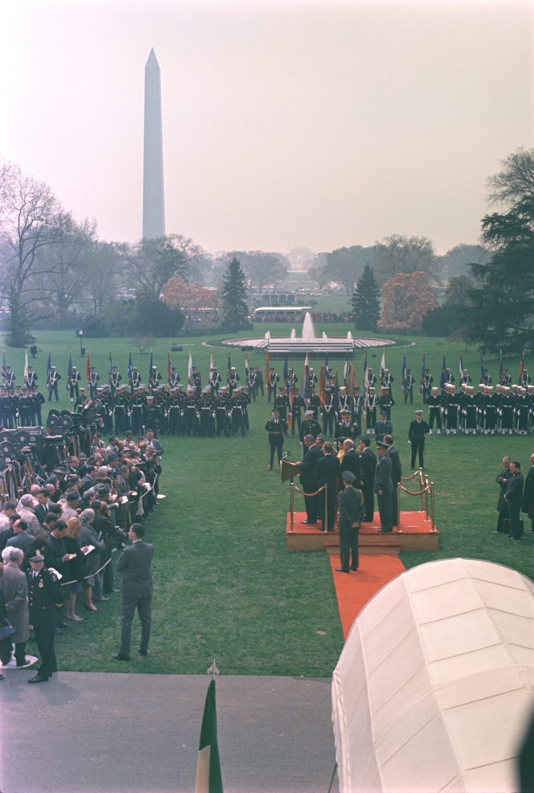 Arrival Ceremony for Italian Prime Minister Aldo Moro - White House ...