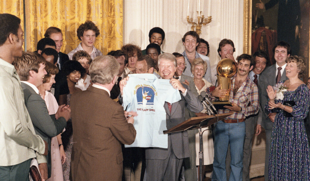 Jimmy Carter and the Washington Bullets Basketball Team - White House ...