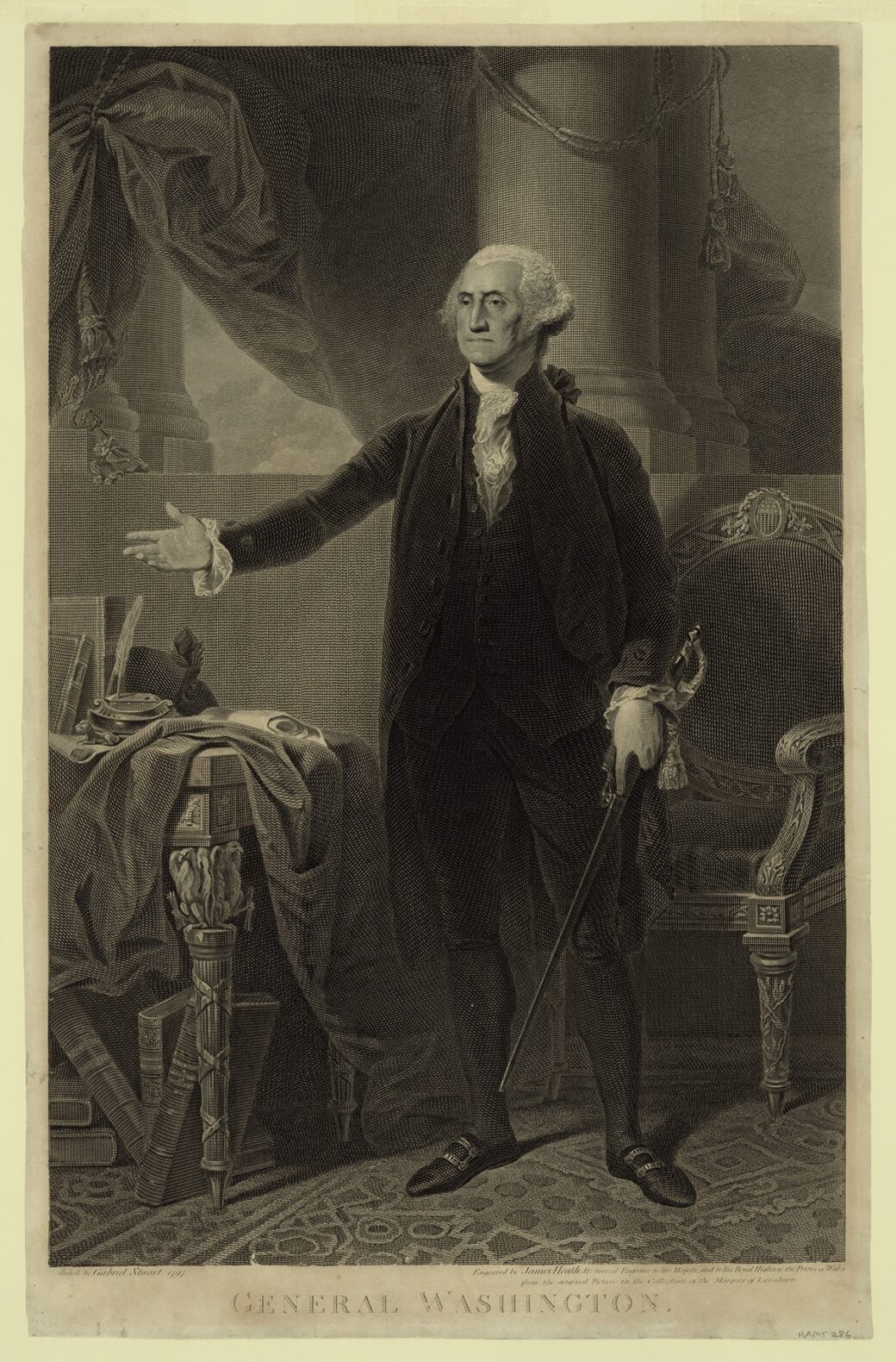 Gilbert Stuart's portrait of George Washington - White House Historical ...