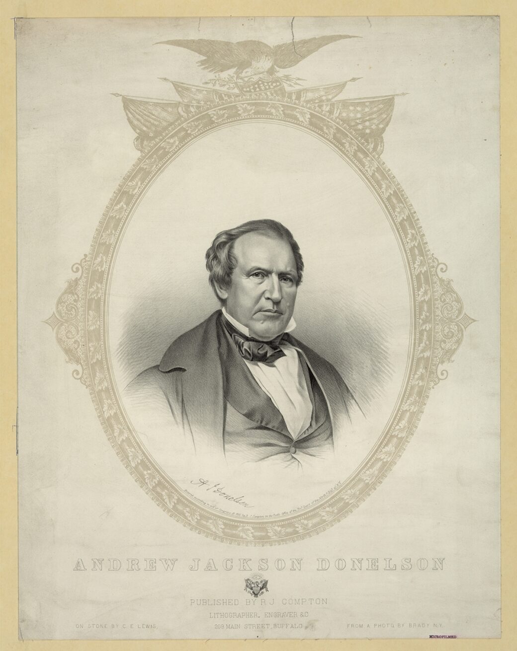 Andrew Jackson Donelson portrait - White House Historical Association