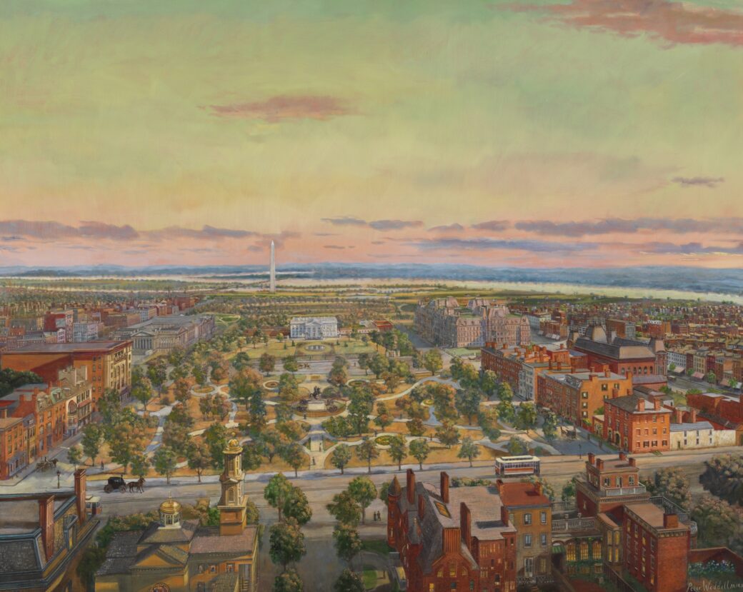 Lafayette Square (Once the White House Overlooked a Residential ...