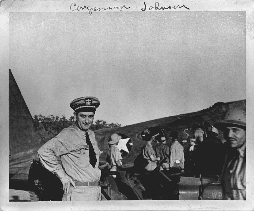 Lyndon B. Johnson in Uniform - White House Historical Association