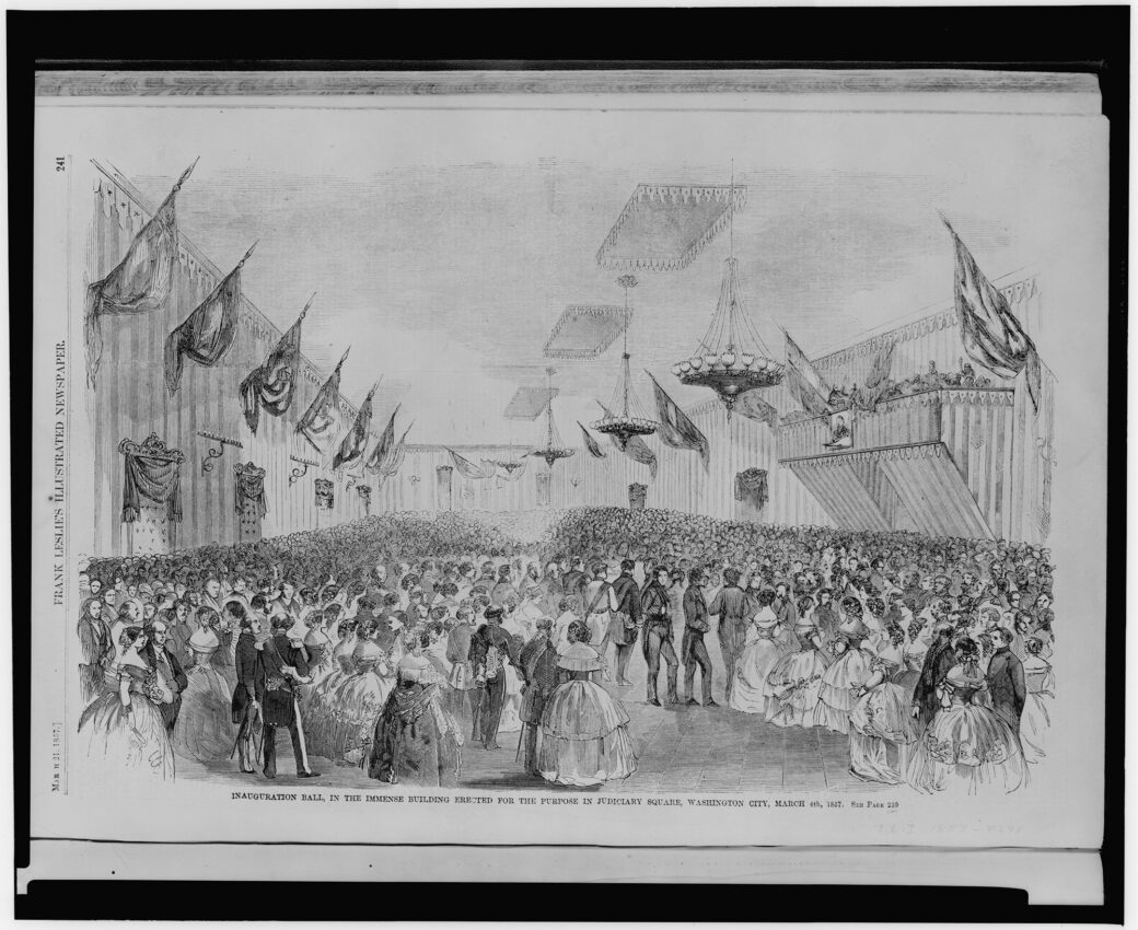 James Buchanan's Inaugural Ball - White House Historical Association