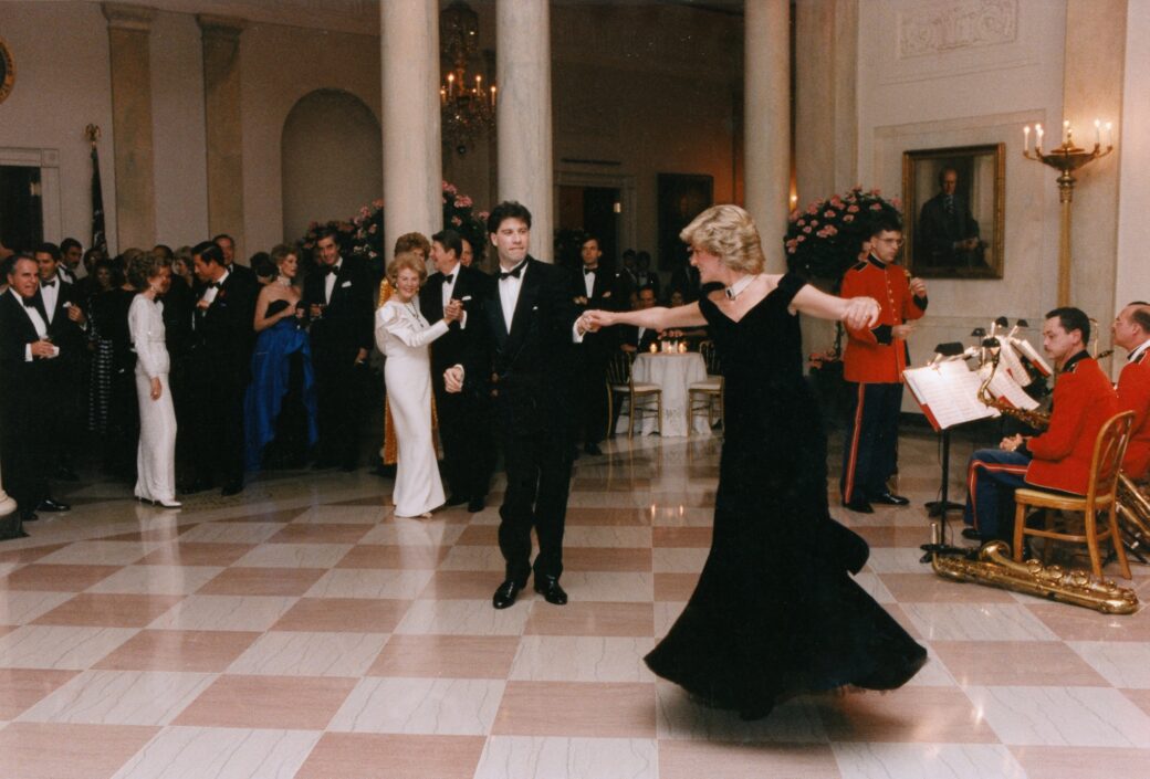 Notable British Visitors: Princess Diana Dancing - White House ...