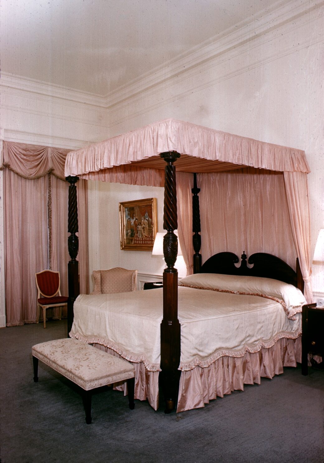 Rose Guest Room, John F. Kennedy Administration - White House ...