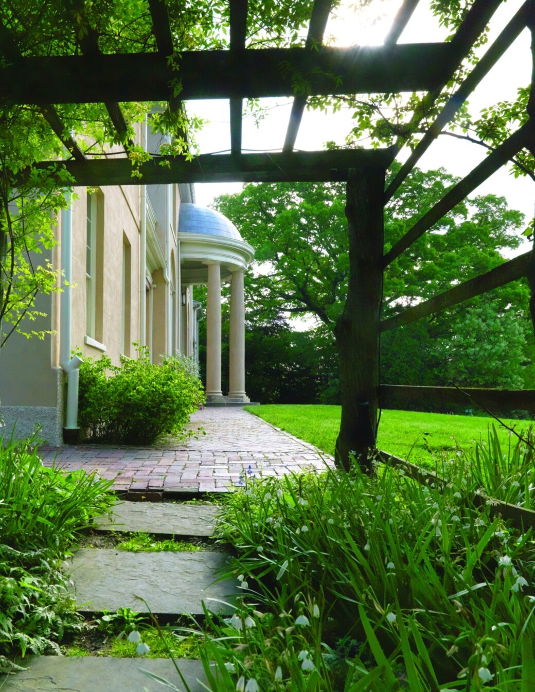 An Introduction to Tudor Place: Temple Portico - White House Historical ...