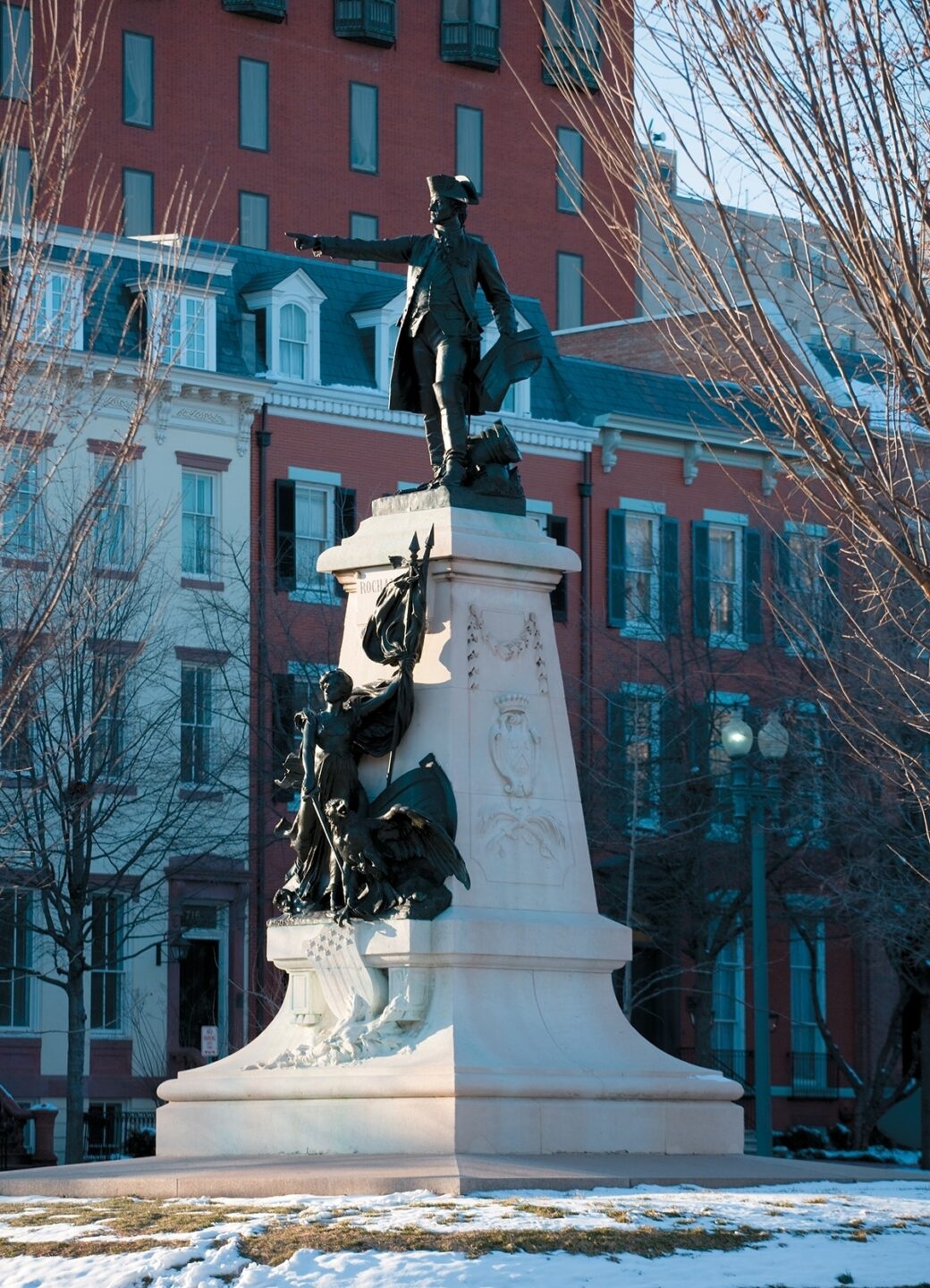 Lafayette Park sculpture - White House Historical Association