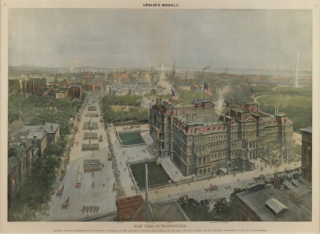 White House neighborhood in 1898 - White House Historical Association
