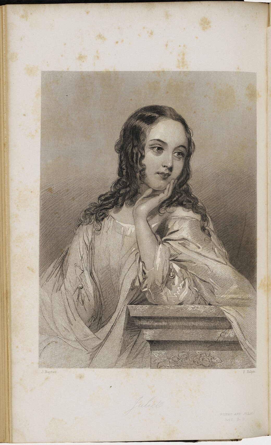 Engraving of Juliet - White House Historical Association