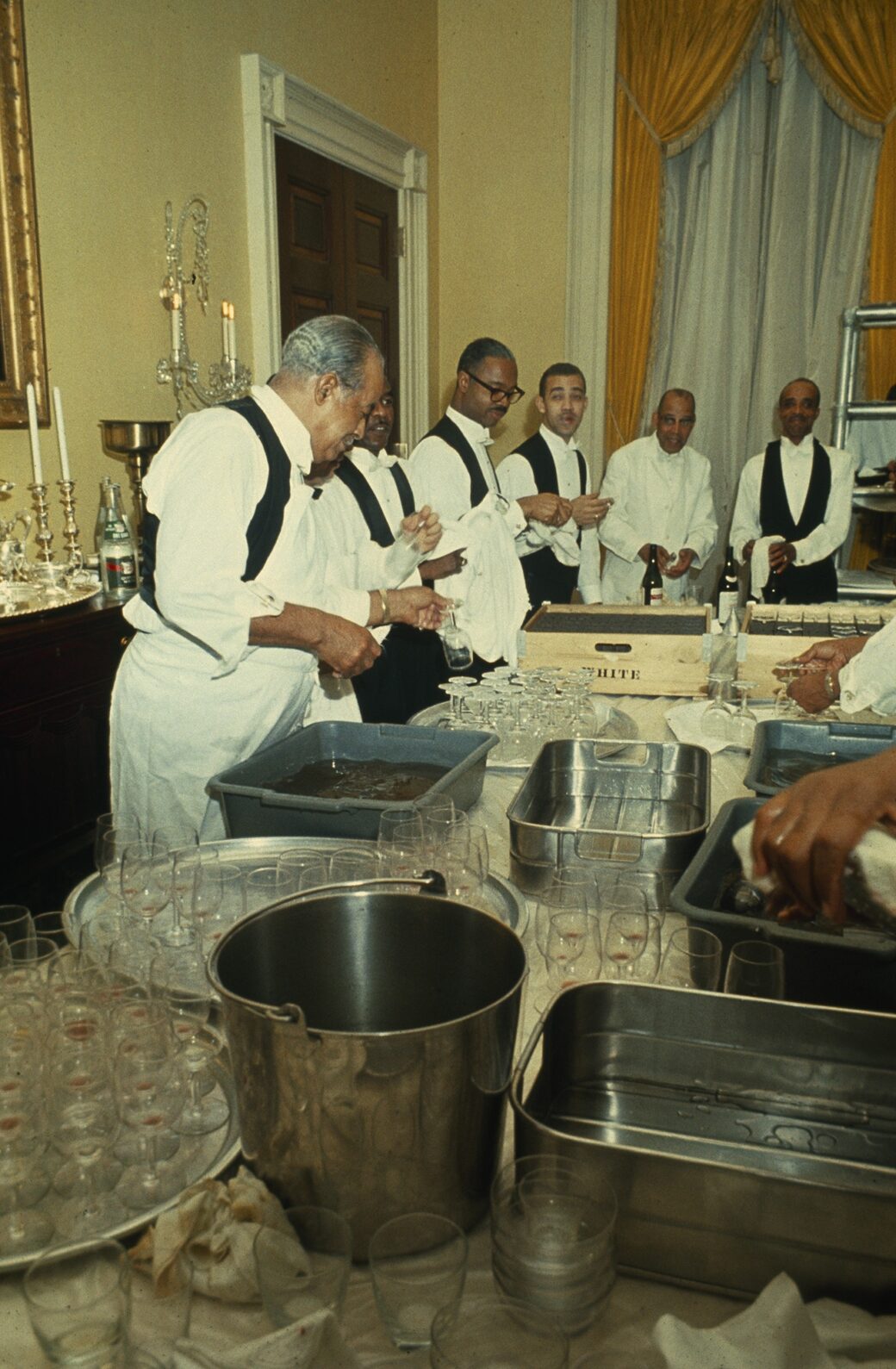 The Working White House: Washing Glasses - White House Historical ...