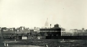 Swampoodle Grounds, where the Washington Nationals played during 1886 ...