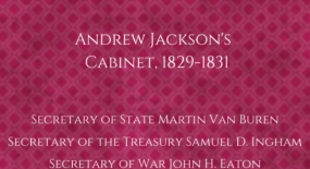 Andrew Jackson's Cabinet - Photo 4 - White House Historical Association