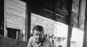 Photograph of Jimmy Carter Shoveling Peanuts - White House Historical ...