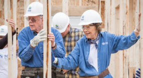 Photograph of Jimmy Carter and Rosalyn Carter Participating in the ...