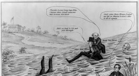 Visual Documents: Martin Van Buren Cartoon - White House Historical ...
