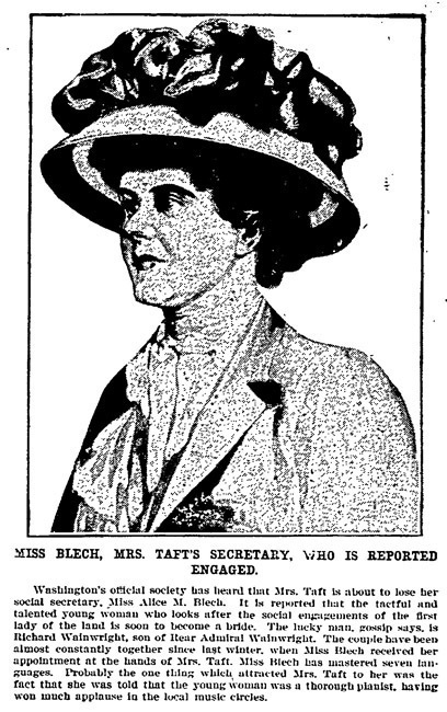 Social Secretary Quotes: Alice Blech - White House Historical Association